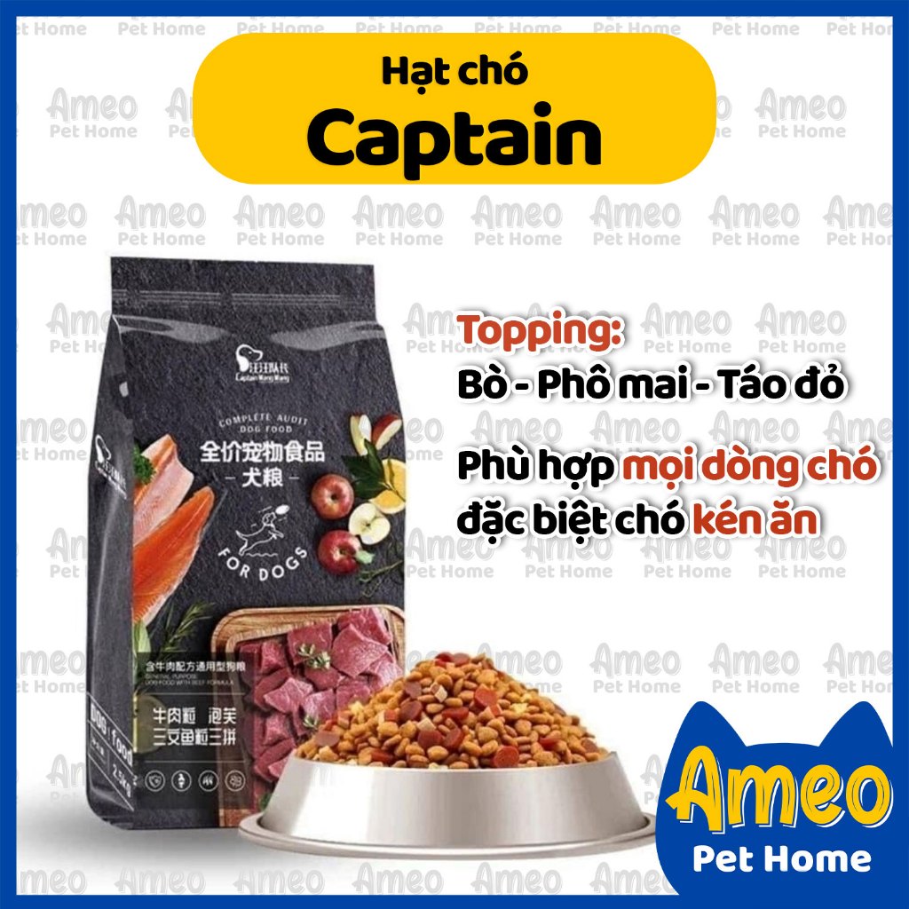 Captain grain food for dogs in 1kg, 2.5kg sealed bags, captain grain ...
