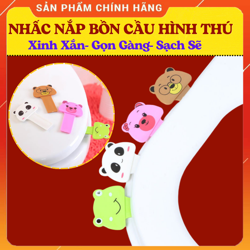 Toilet Lid Lift Sticker - Cute, Safe And Hygienic Toilet Lid Lift ...