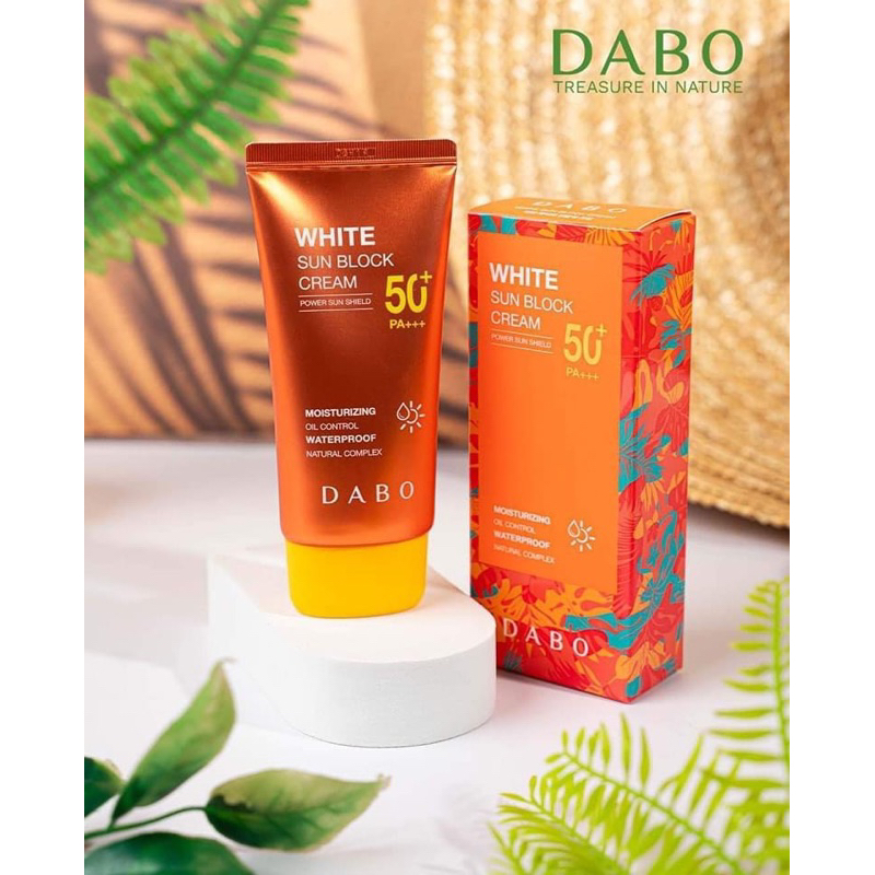 Set Of 2 Sunscreens (New Model) DABO WHITENING SUN CREAM SPF 50PA ...