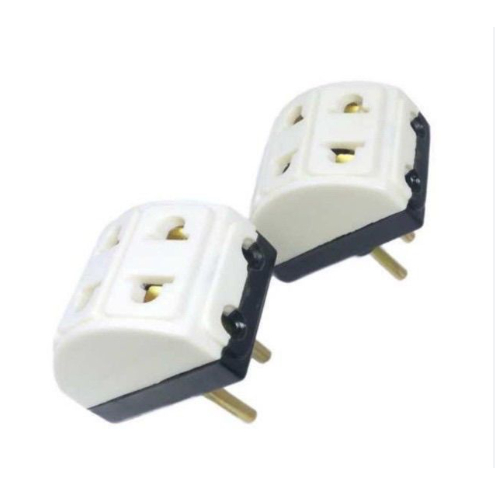 5-way Split Power Socket - Split from 1 Outlet to 5 Outlets, Compact ...