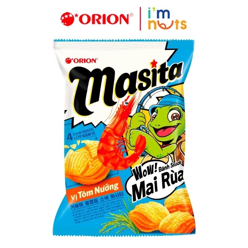The famous large package of turtle shell Snack in Korea | Shopee Malaysia