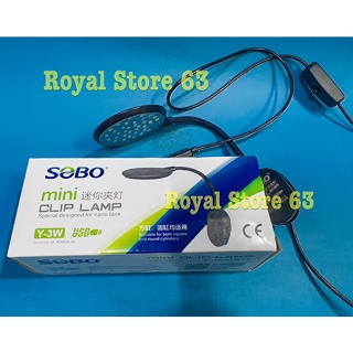 Mini LED Clamp For Aquarium USB SOBO Y-3W Connector | Shopee Malaysia