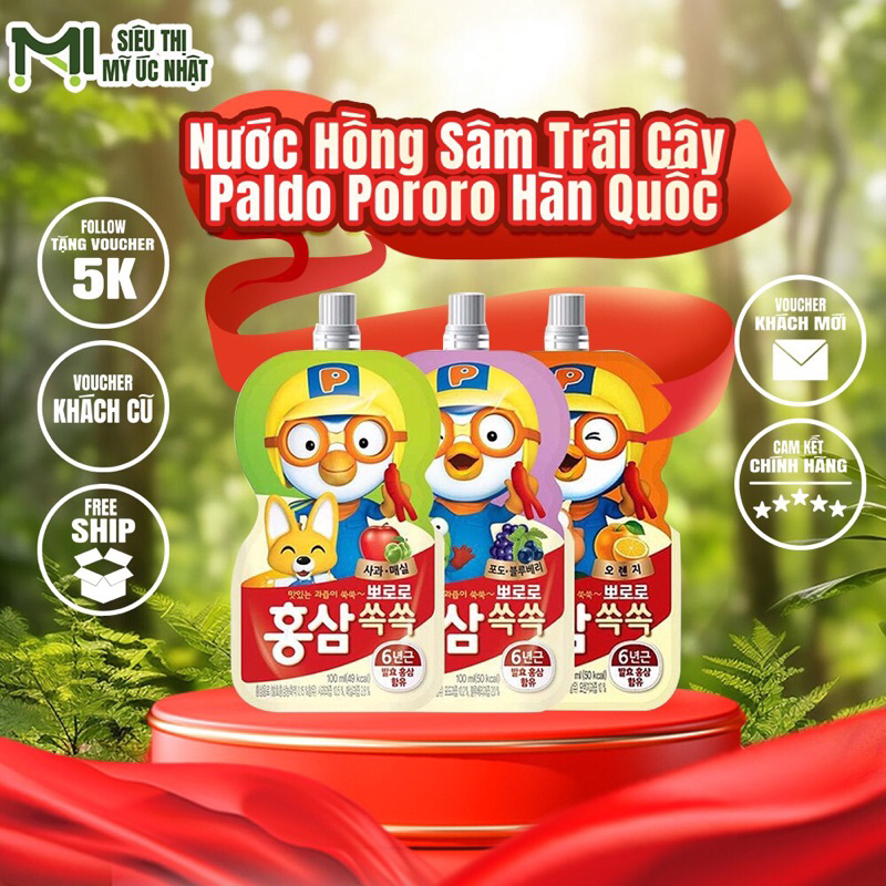 Paldo Porororo Fruit Red Ginseng Juice Enhances Resistance, Supports ...
