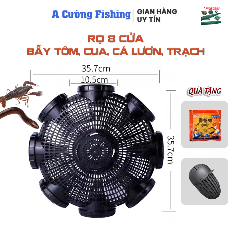 Fish Trap, Crab, Eel, Shrimp 8 Thai PP Plastic Doors - Shrimp Trap ...