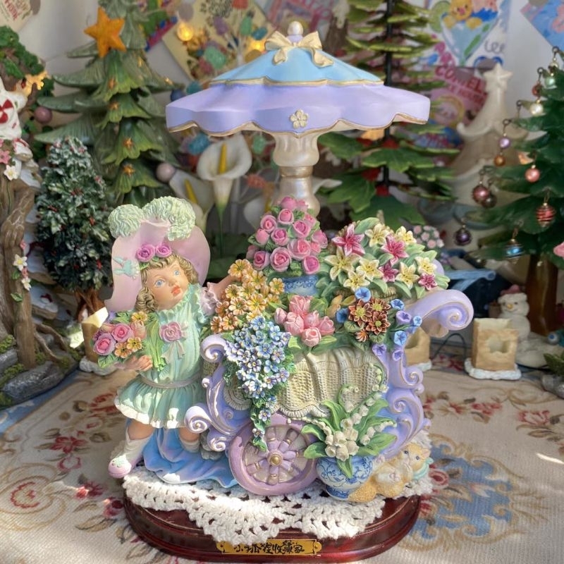 (Free With any 1 product) Unpainted plaster statue of Little Flower ...