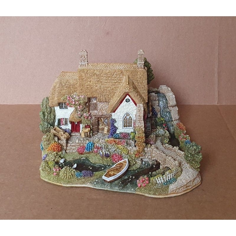 (free Any 1 product) Unpainted plaster statue of ancient Villa with 2 ...