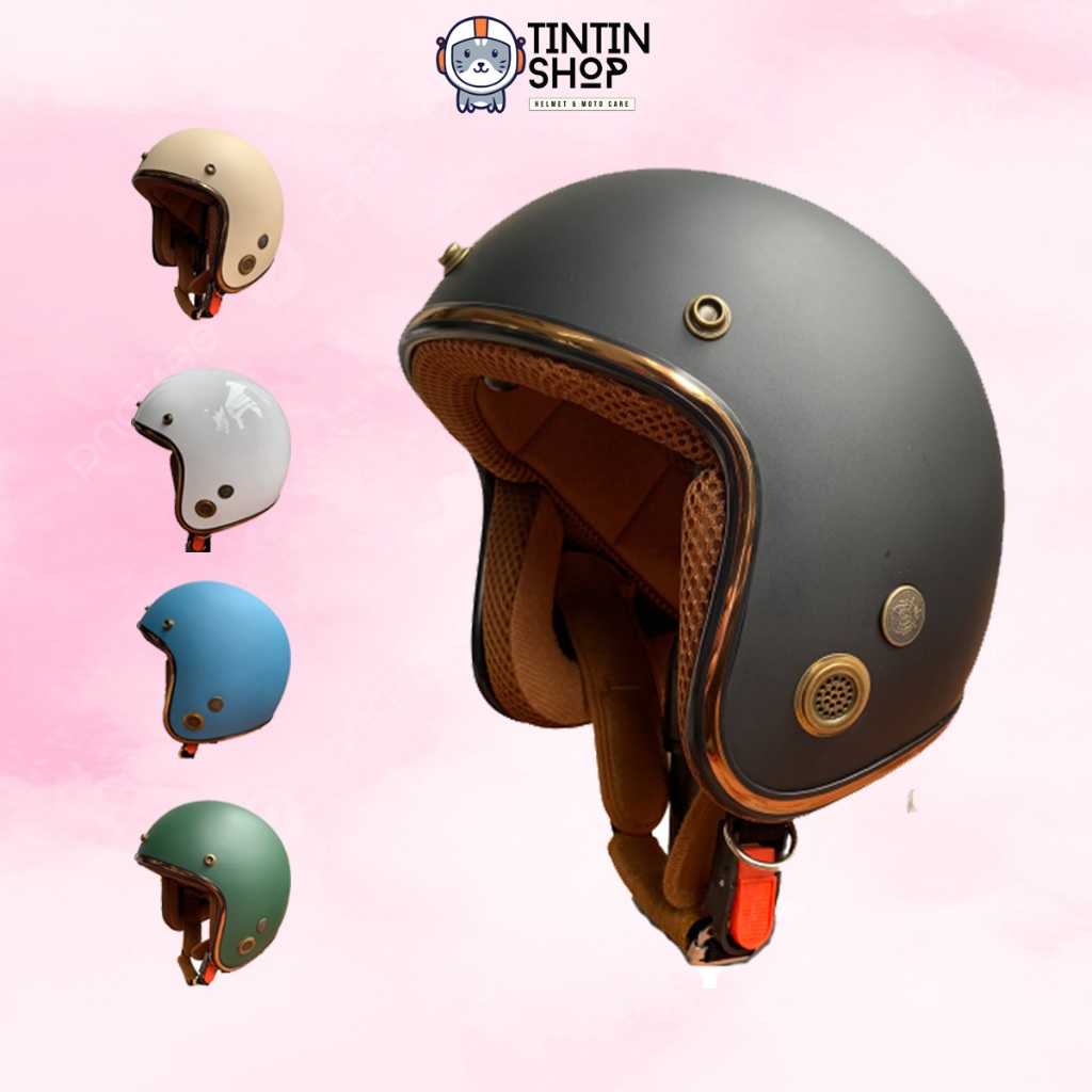 Napoli Ruby 3 / 4 Head Helmet - AT99 (NEW) | Shopee Malaysia