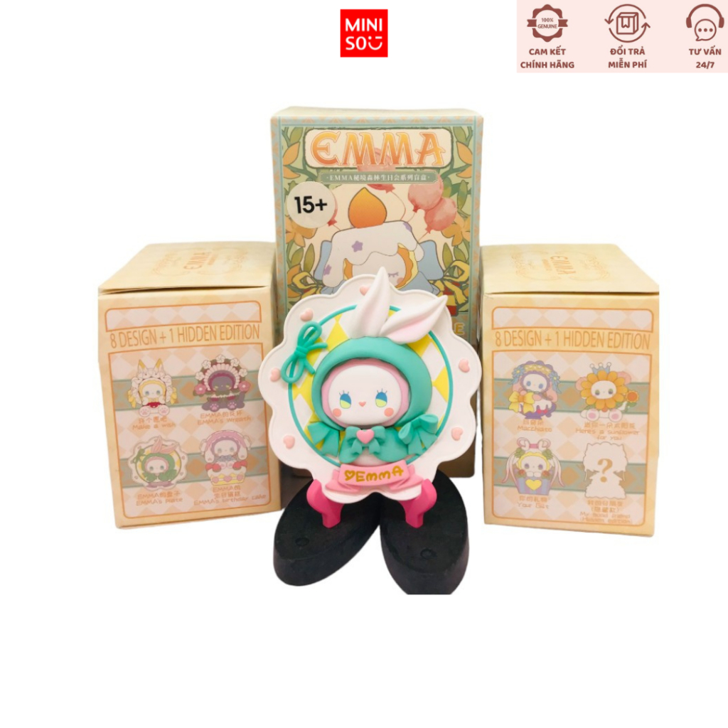 Genuine Miniso Emma Secret Forest Birthday Series Blind Box Ornaments ...