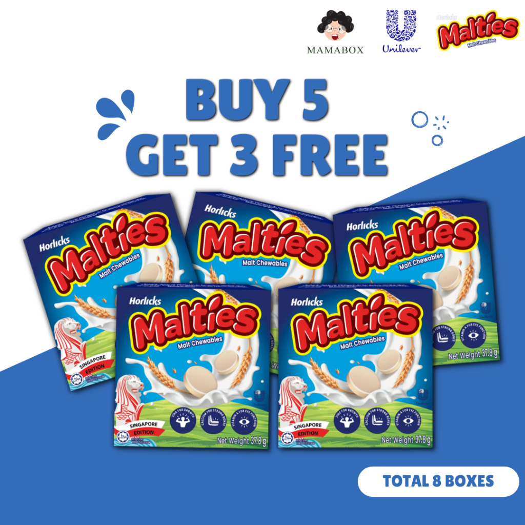Buy 5 Get 3 Free Combo 8 New Generation Horlicks Malties Nutritious Barley Candy Supplement