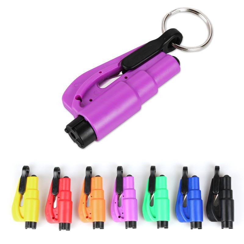 [LIQUIDATION OF RUST]Glass Breaking Hammer Keychain with Super ...