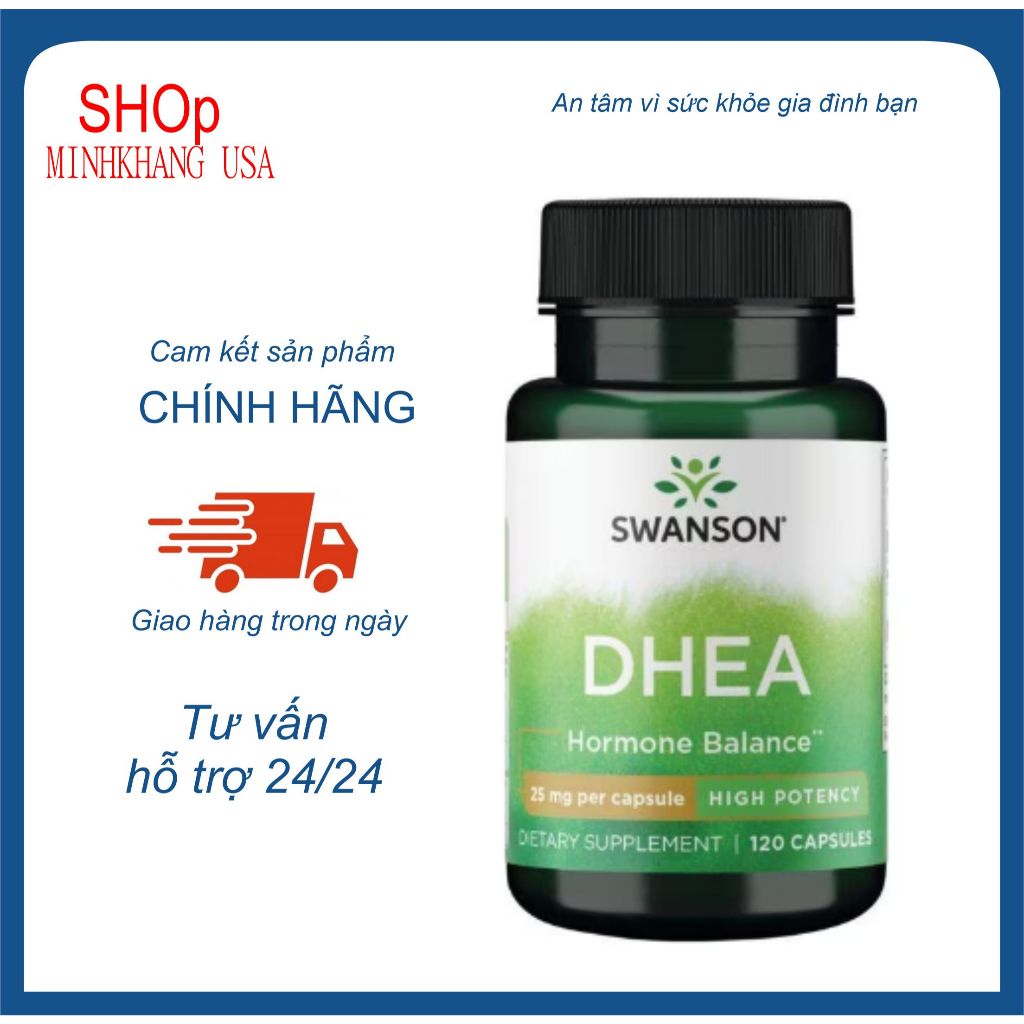 Swanson DHEA female hormone balancing pills 120 pills 25mg from America ...