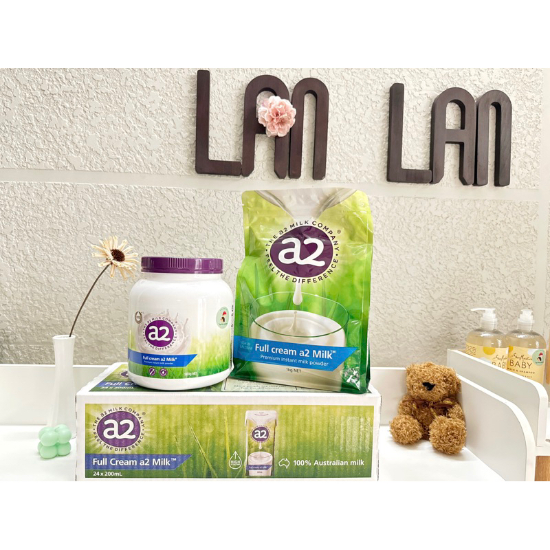 [New Date] A2 Fresh Milk Powder 1KG / 900GR Can / Australia Water Form ...