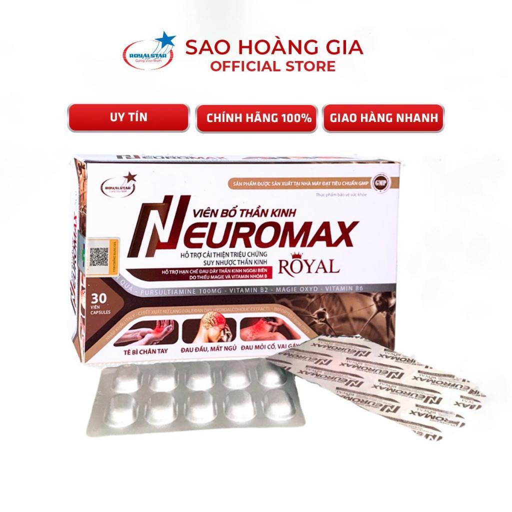 Neuromax Royal nerve tonic reduces headaches, insomnia, numbness in limbs, shoulder and neck ...