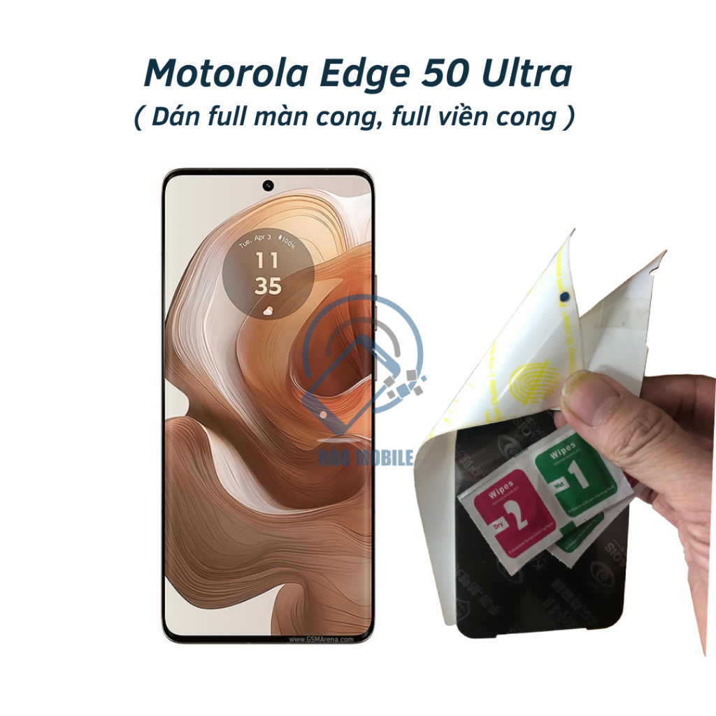 Paste PPF For Motorola Edge 50 Ultra (Transparent And Anti-Theft) full ...