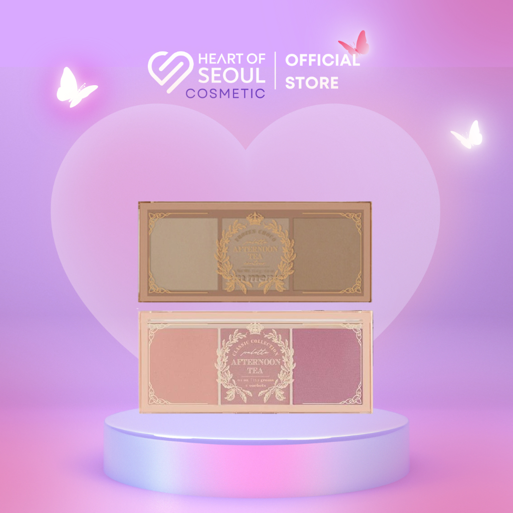 I’m Meme Afternoon Tea Blusher Palette (Bill Han) | Shopee Malaysia