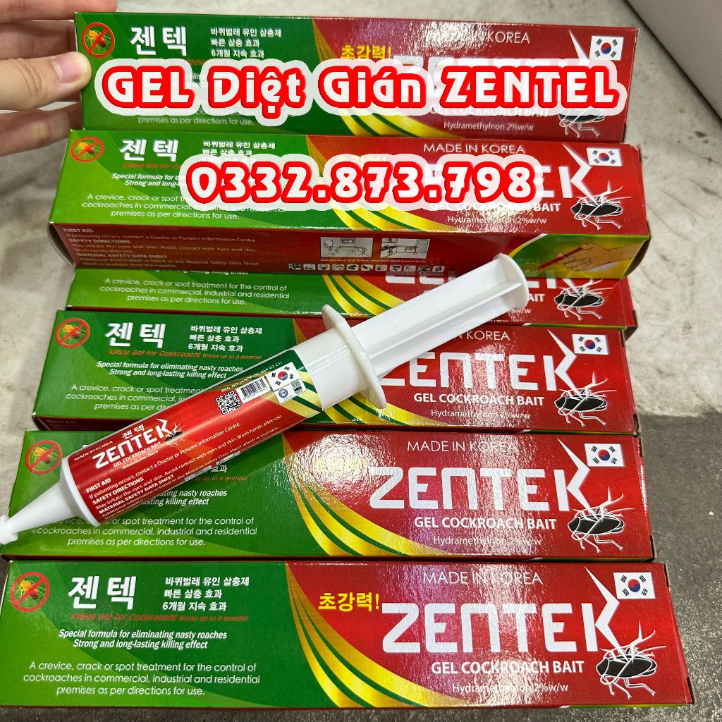 Zentek German Cockroach Killer, German Cockroach Killer Gel (tiny ...