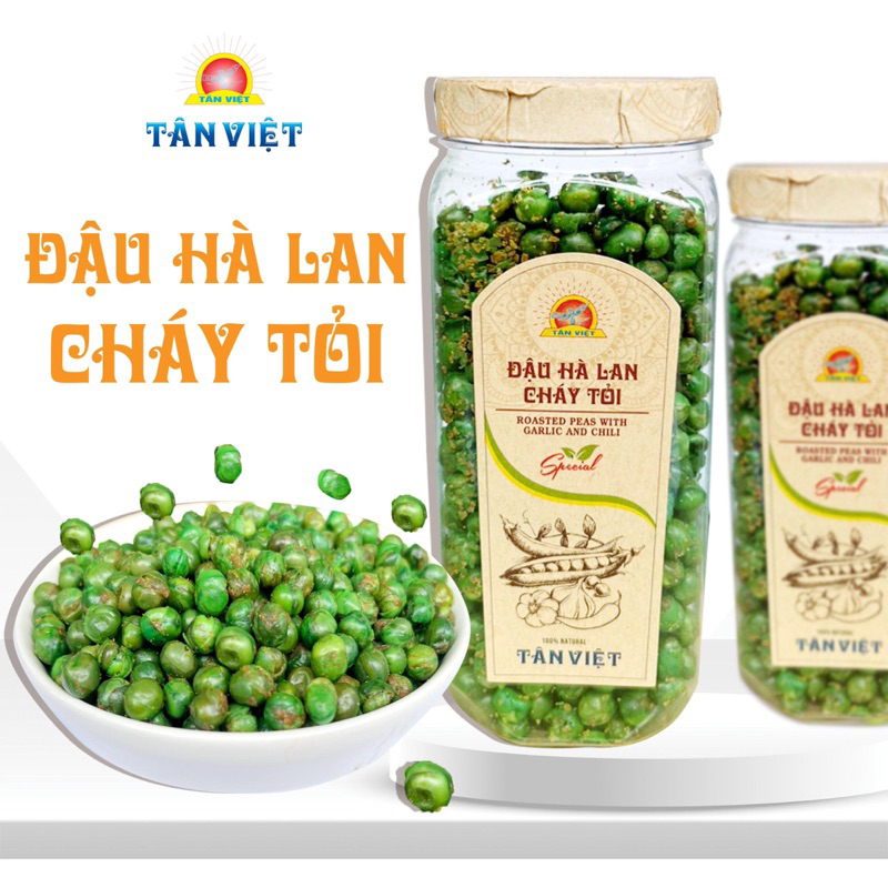 Roasted Peas with Garlic and Chili (Burning Garlic), Mixed Flavored ...