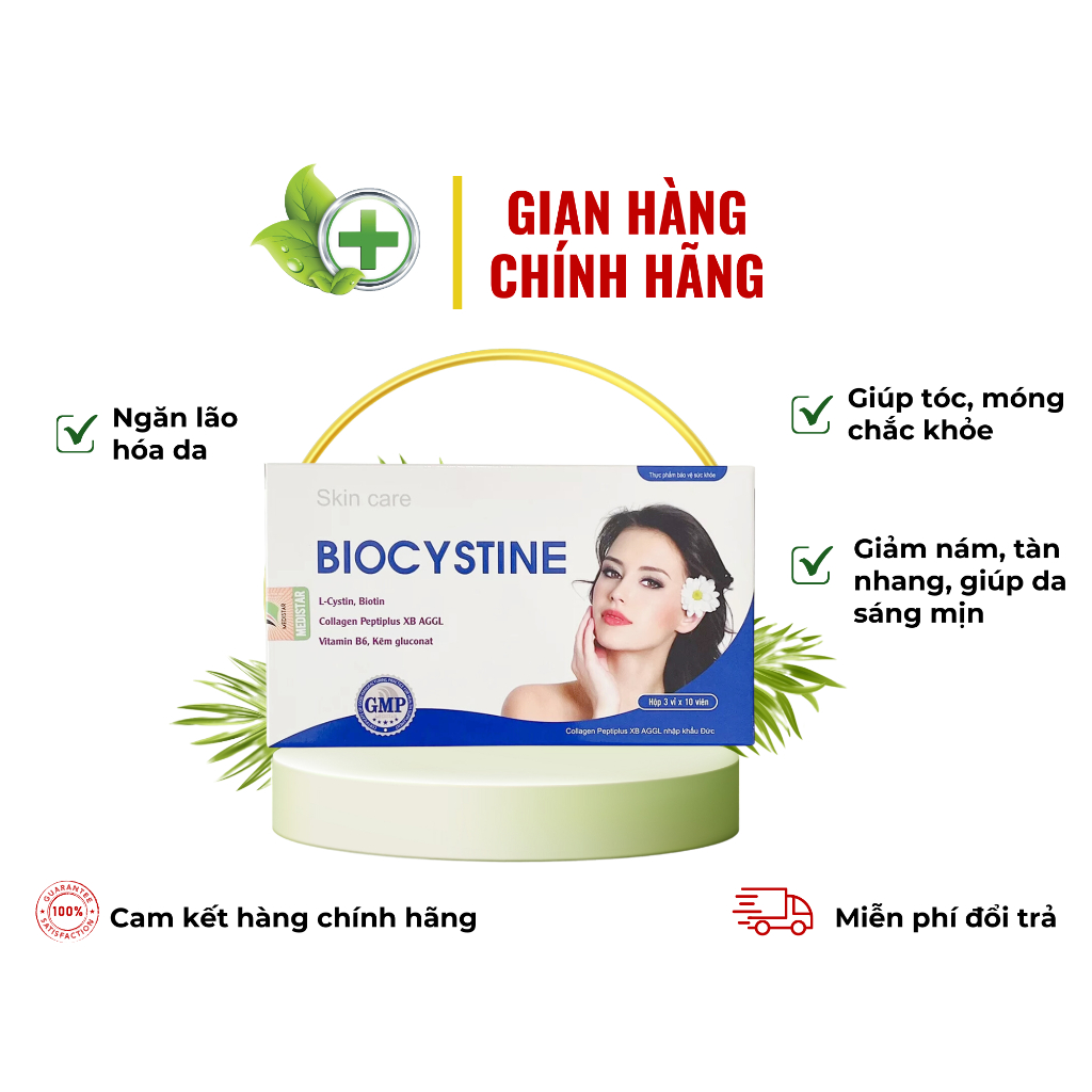 Biocystine - Prevents skin aging, brightens skin, helps hair ...