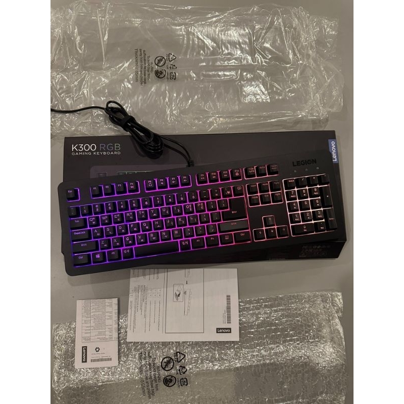 Lenovo Legion K300 RGB gaming keyboard 100% new genuine | Shopee Malaysia