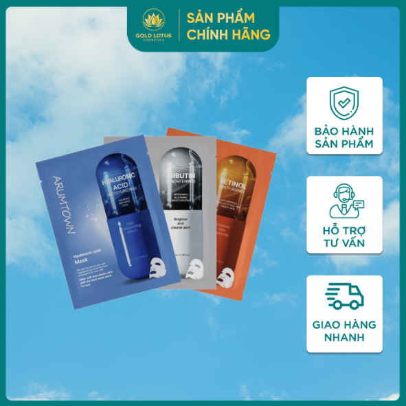 Arumtown Mask Moisturizing, Brightening, Evening Mask 23ml | Shopee ...