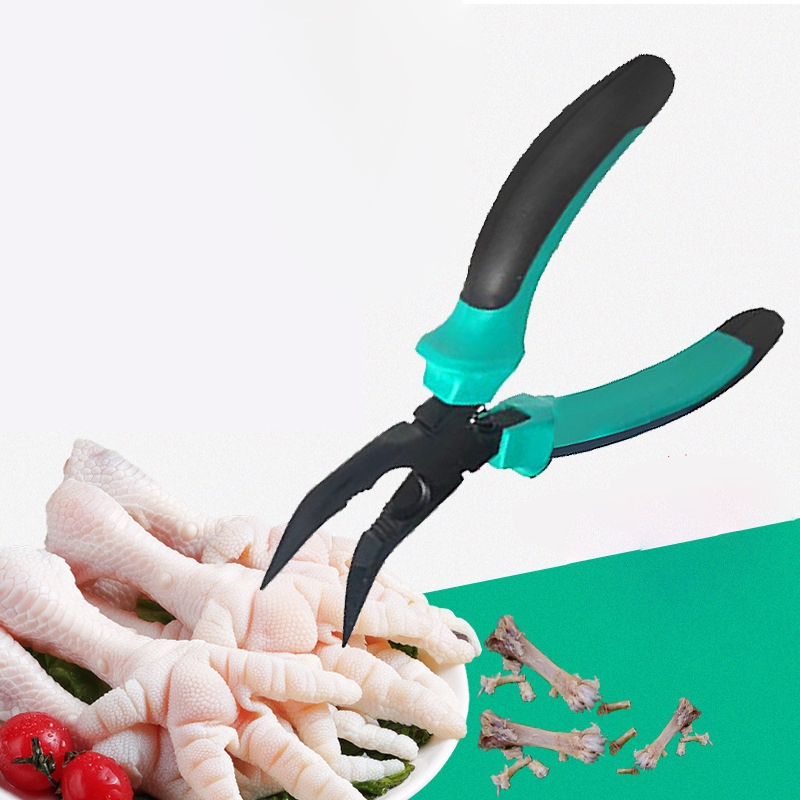Specialized Chicken Leg Boning Pliers with Black Steel Nose, tool for ...