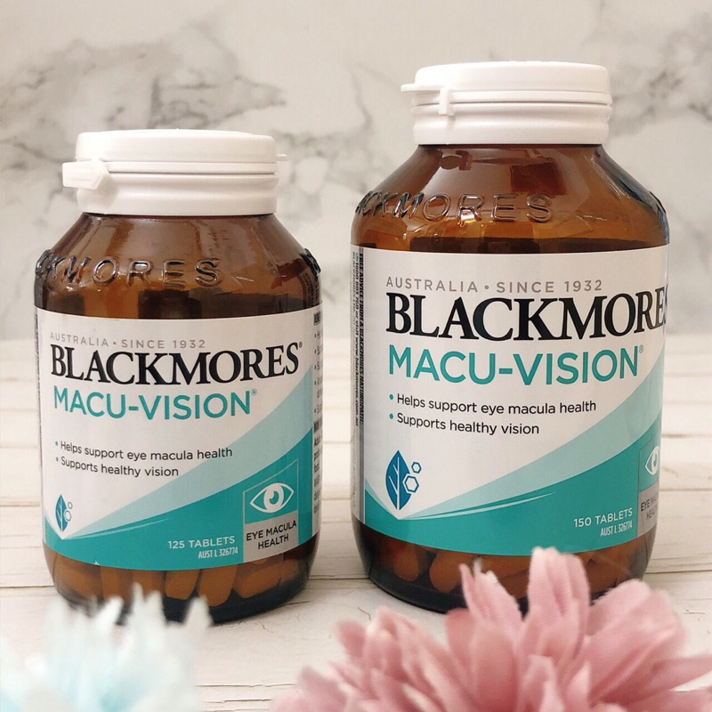 Blackmores Macu Vision eye supplements - enhance Vision and reduce eye ...