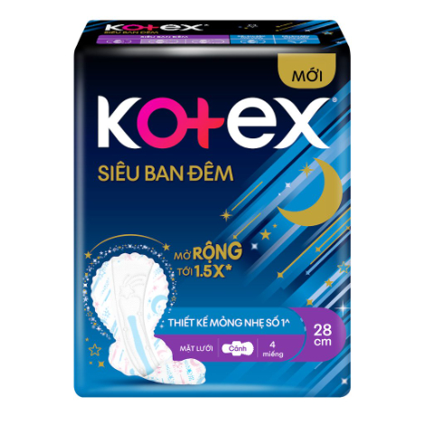 Kotex Tampons At Night 28cm (4 pieces) | Shopee Malaysia