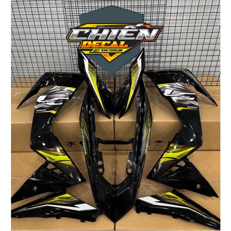 Loose Stamp winner150 V1 Stamp Sample RS Black Yellow LC Stamp (3-Layer ...