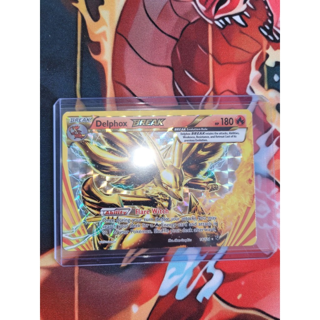 Pokemon Cards - TCG - Delphox BREAK 14/124 | Shopee Malaysia