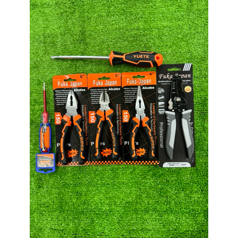 6 Piece Fuka Japan Electric Screwdriver Set | Shopee Malaysia
