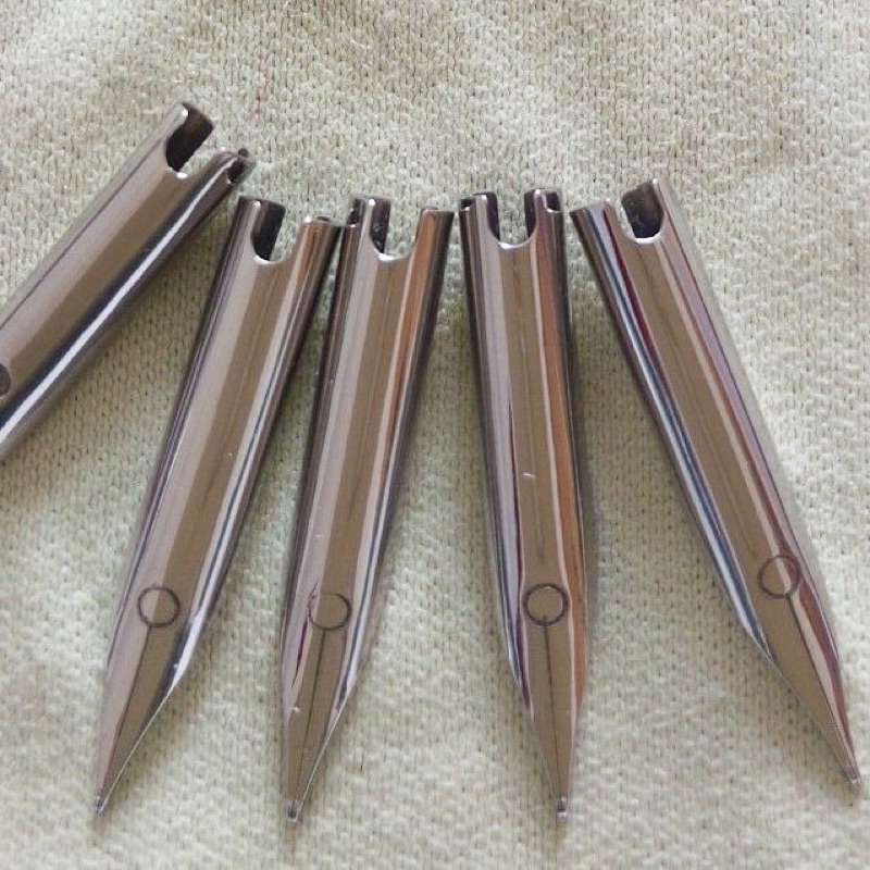 Set of 10 smooth needle nibs, replacement nibs for MG fountain pens ...