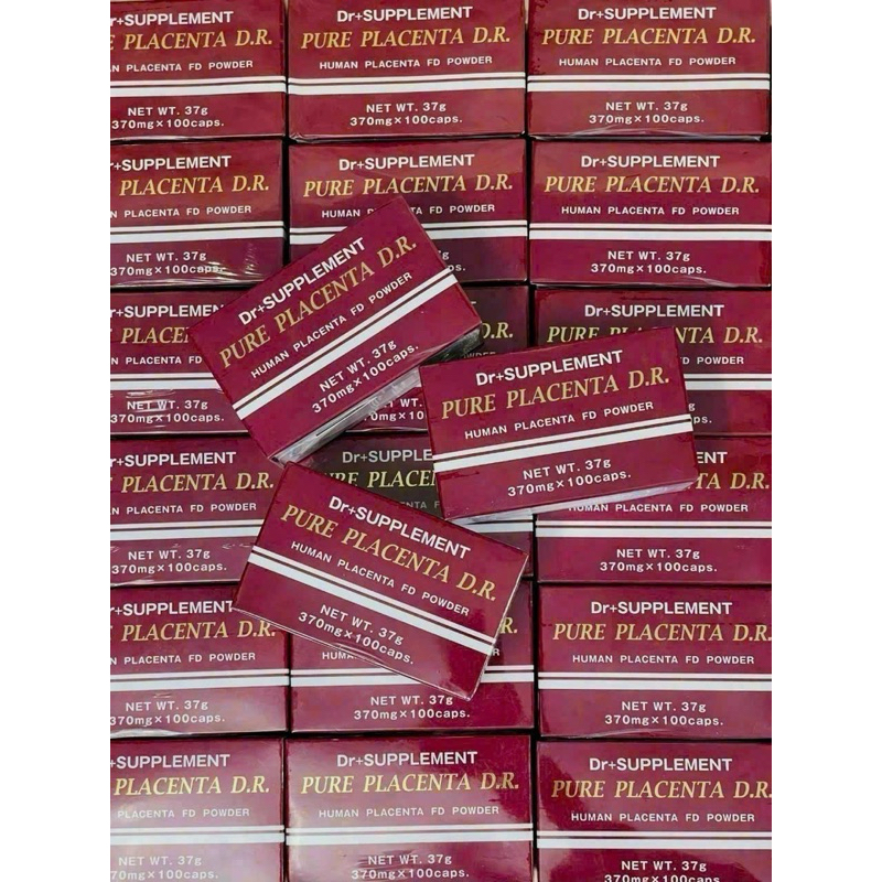 Pure PLACENTA D.R. stem cell pills (100 pills x 370mg) | Shopee Malaysia