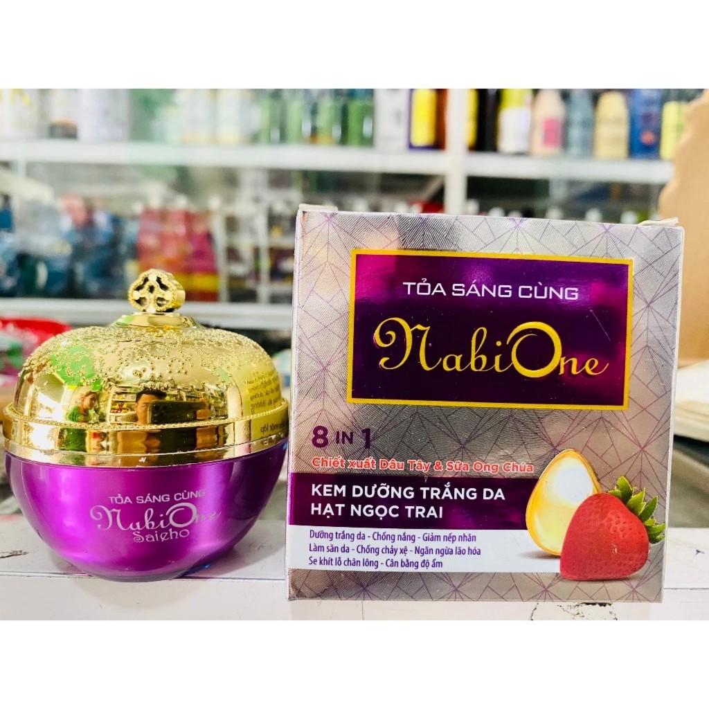 Nabi One multifunctional skin whitening cream 8 in 1 (30g) | Shopee ...