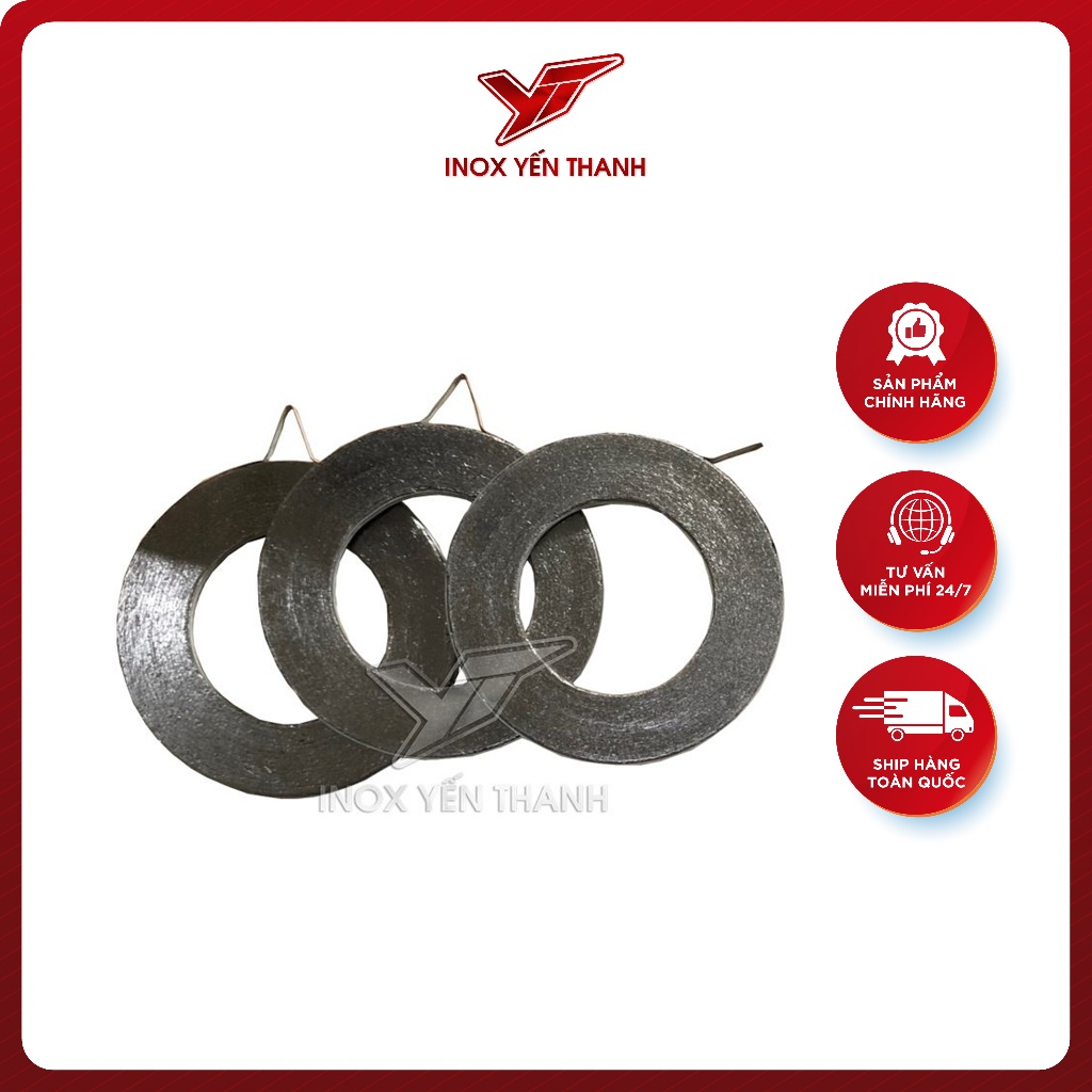 Yen Thanh Stainless Steel - 10 pieces of Flange Lead Gaskets to the ...