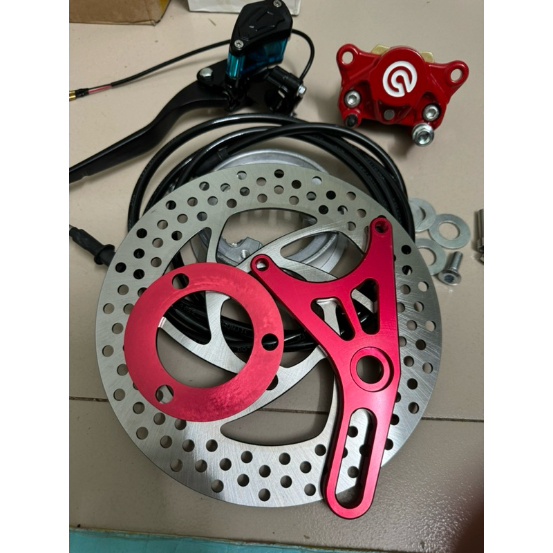 Rear Disc Brake Combo With Oil Tank Brake Handle Attached To All Models ...