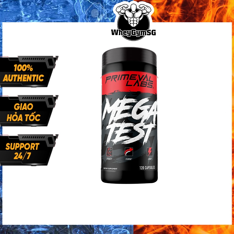 Primeval LABS MEGA TEST - MEN'S HEALTH SUPPORT Supports MEN'S HEALTH ...