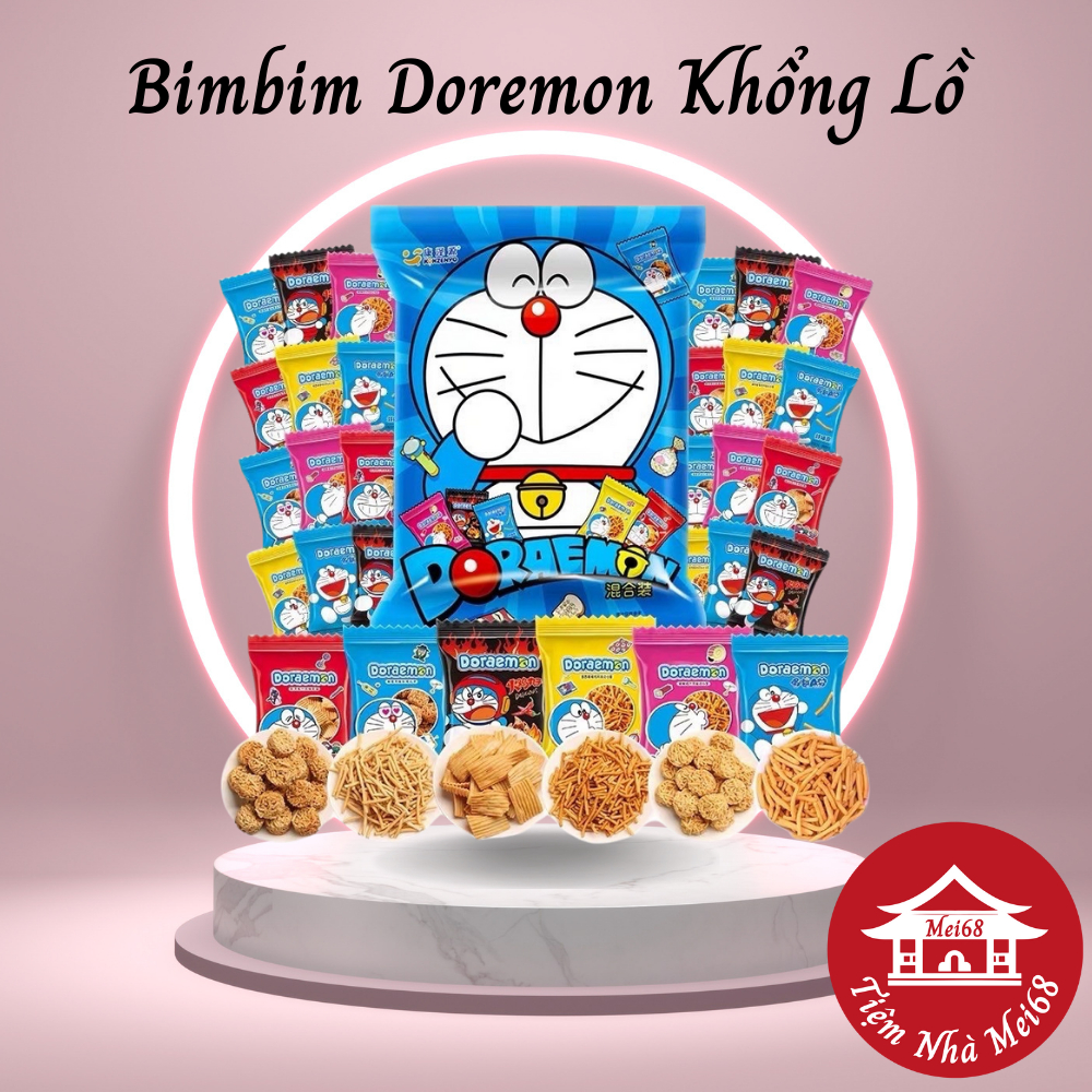 Giant DOREMON Snacks 450G Includes 36 Packages of Snacks - Giant Snacks ...