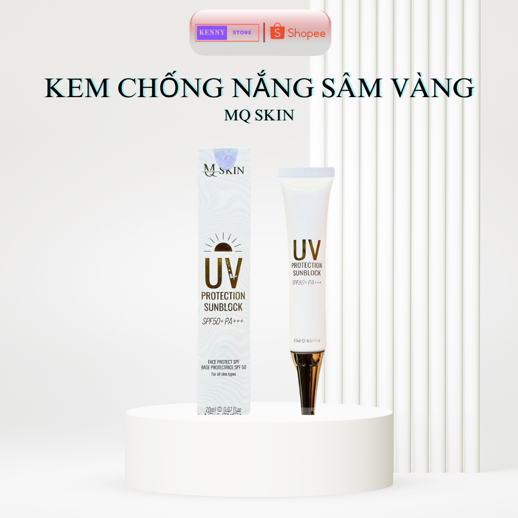 Mq SKIN Golden Ginseng Sunscreen - Moisturizing, Whitening, SKIN Tone ...