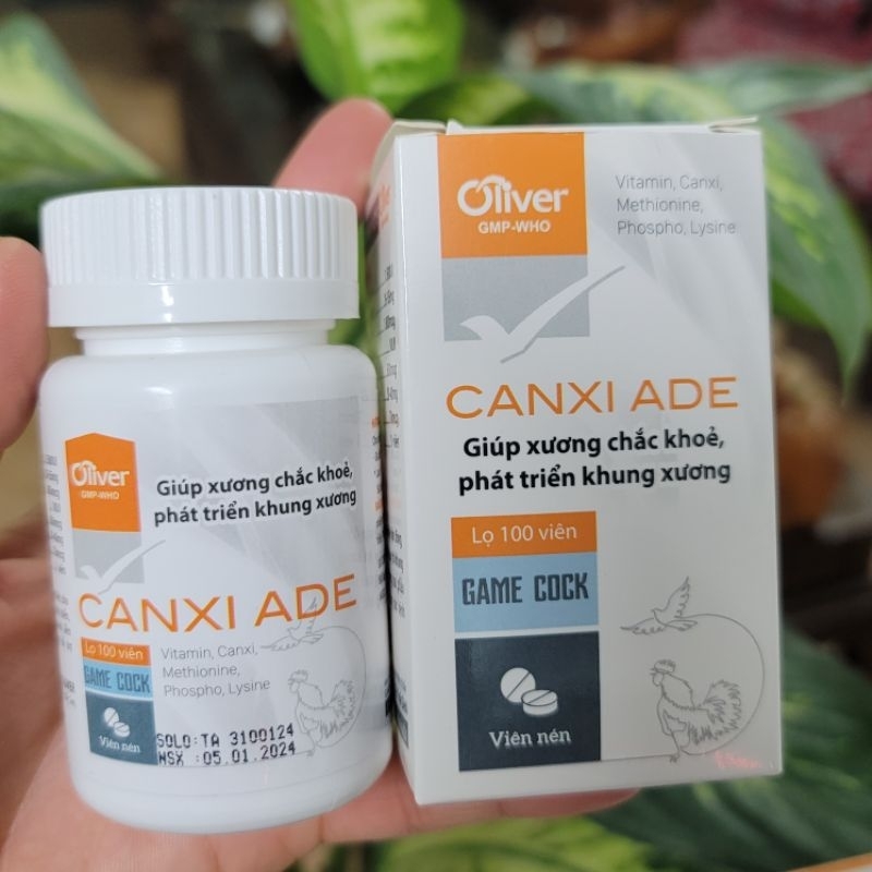 Vial Of 100 ADE Calcium Chewable Tablets Supplement Vitamins, Minerals ...