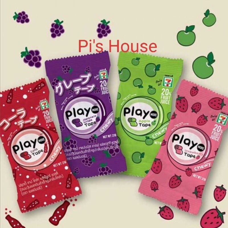 Playmore strawberry cola roll candy 21g | Shopee Malaysia