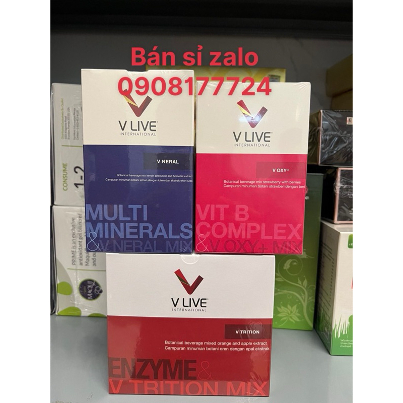 Set of 3 Vlive - international V1 (voxy - vtrition - Vneral) | Shopee ...