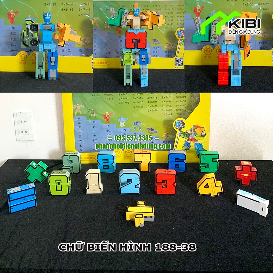 Transformation Alphabet, Text robot, Transformer robot | Shopee Malaysia