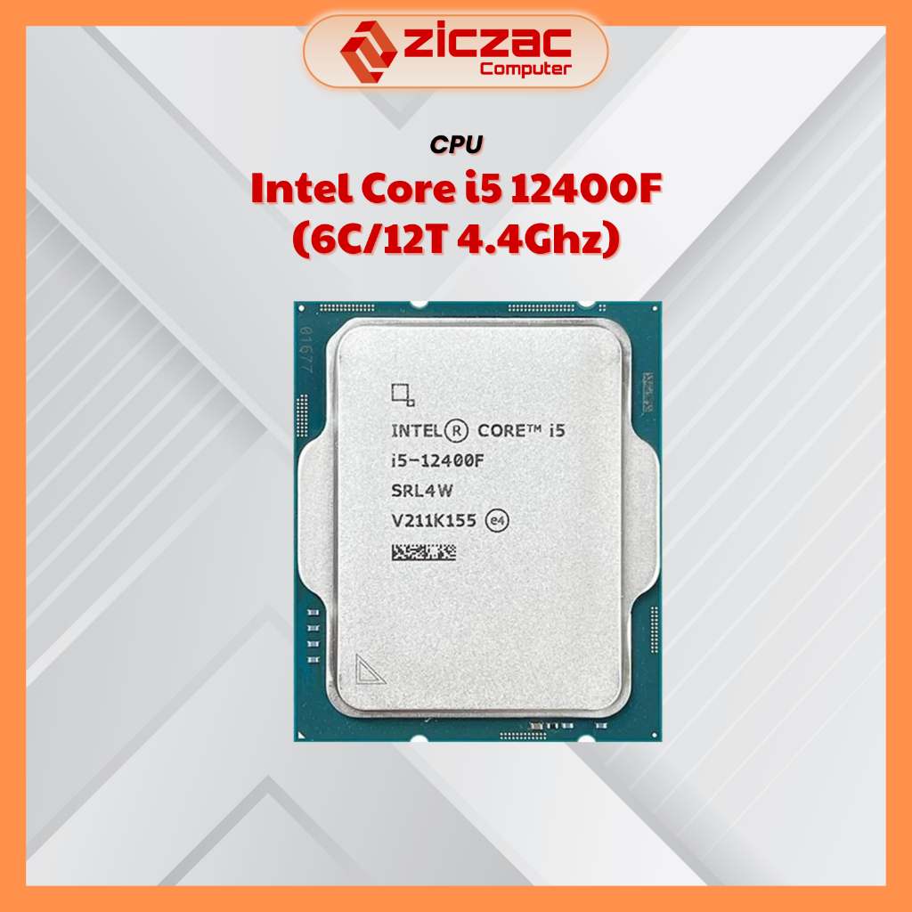 Cpu Intel Core I5 12400F (6 Cores 12 Pulse Streams 4.4Ghz) new tray No ...