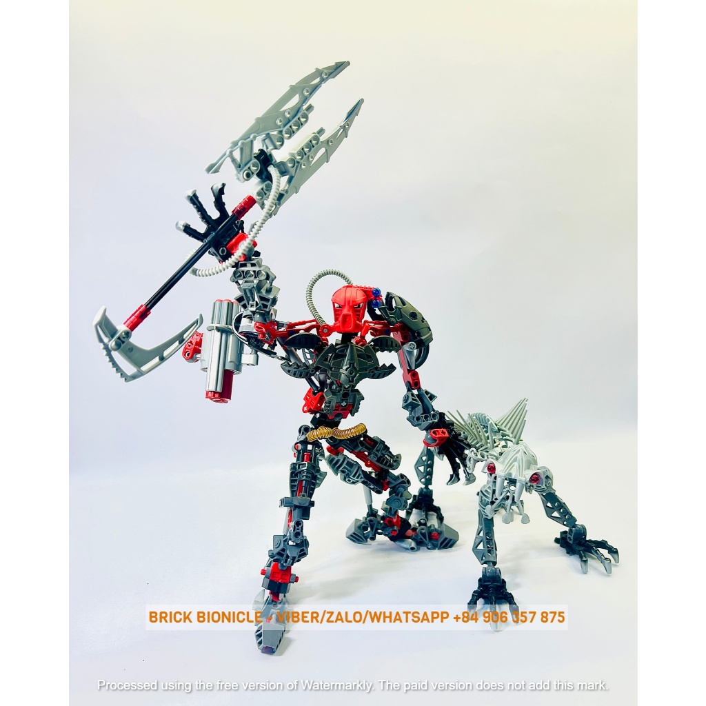 Real LEGO BIONICLE - LEGO BIONICLE ASSEMBLY TOY - 8924 Maxilos and ...