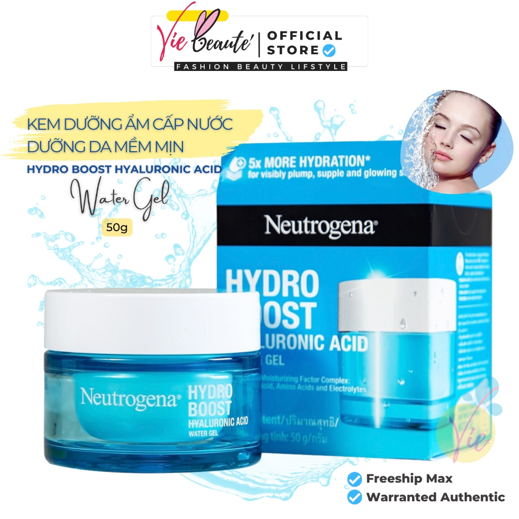 Neutrogena Moisturizer - Neutrogena Hydro Boost Water/Aqua Gel 50g ...