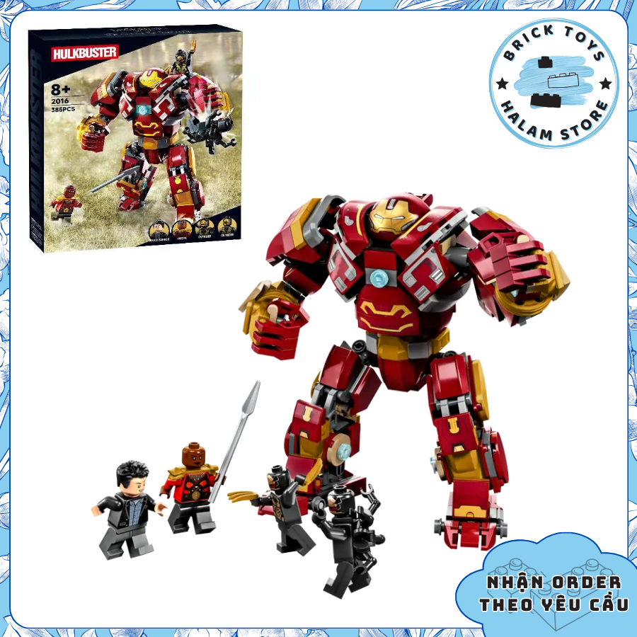 Marvel Infinity War 2016 76247 assembly toy - Hulkbuster robot assembly ...
