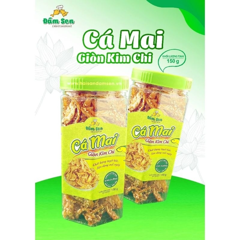 Mai Crispy Fish Kim Chi Dam Sen Box 150g - Phan Thiet Specialties ...