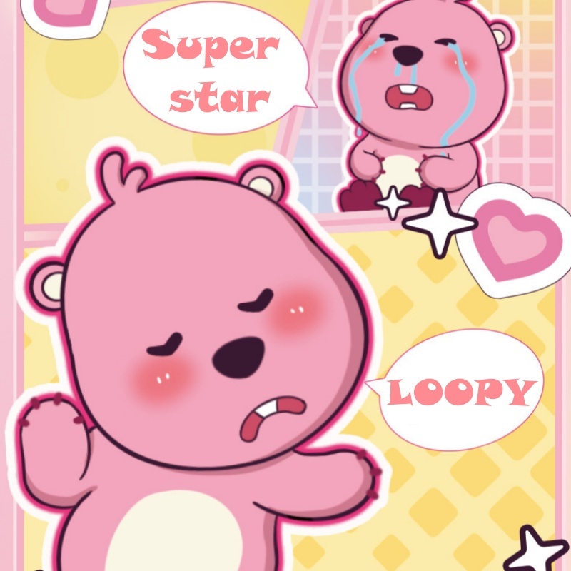 Super STAR Loopy - Blind box Blind box Entertainment Toy Testing cute ...