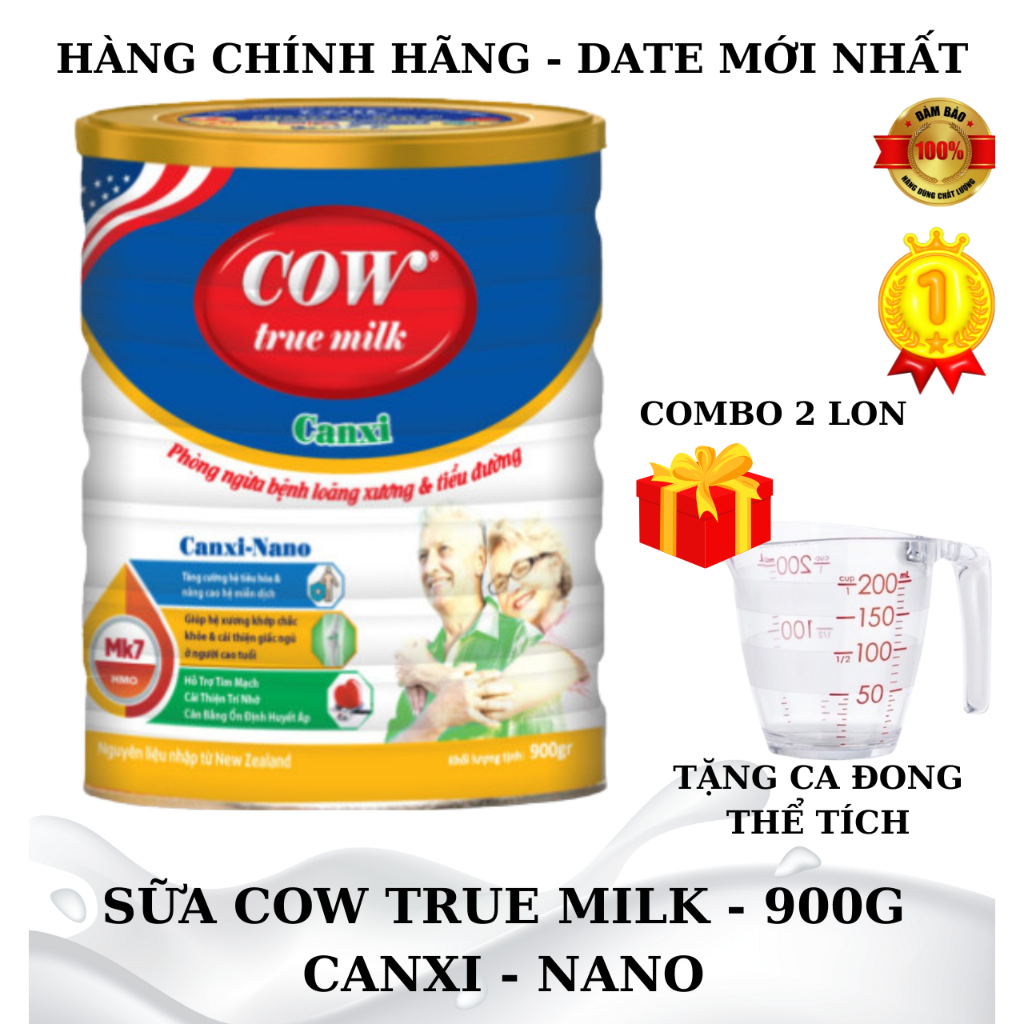 {Gift} Cow true milk Powder Cow true milk - Calcium Nano 900g ...