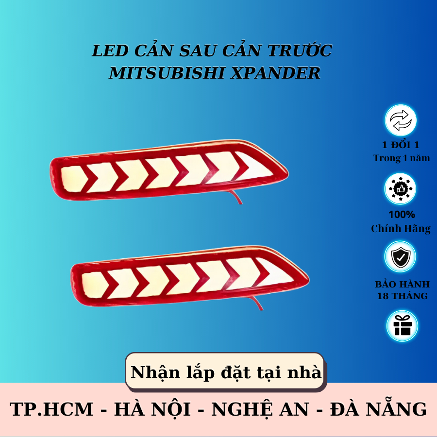 Led Rear Bumper Front Bumper Mitsubishi Xpander | Shopee Malaysia